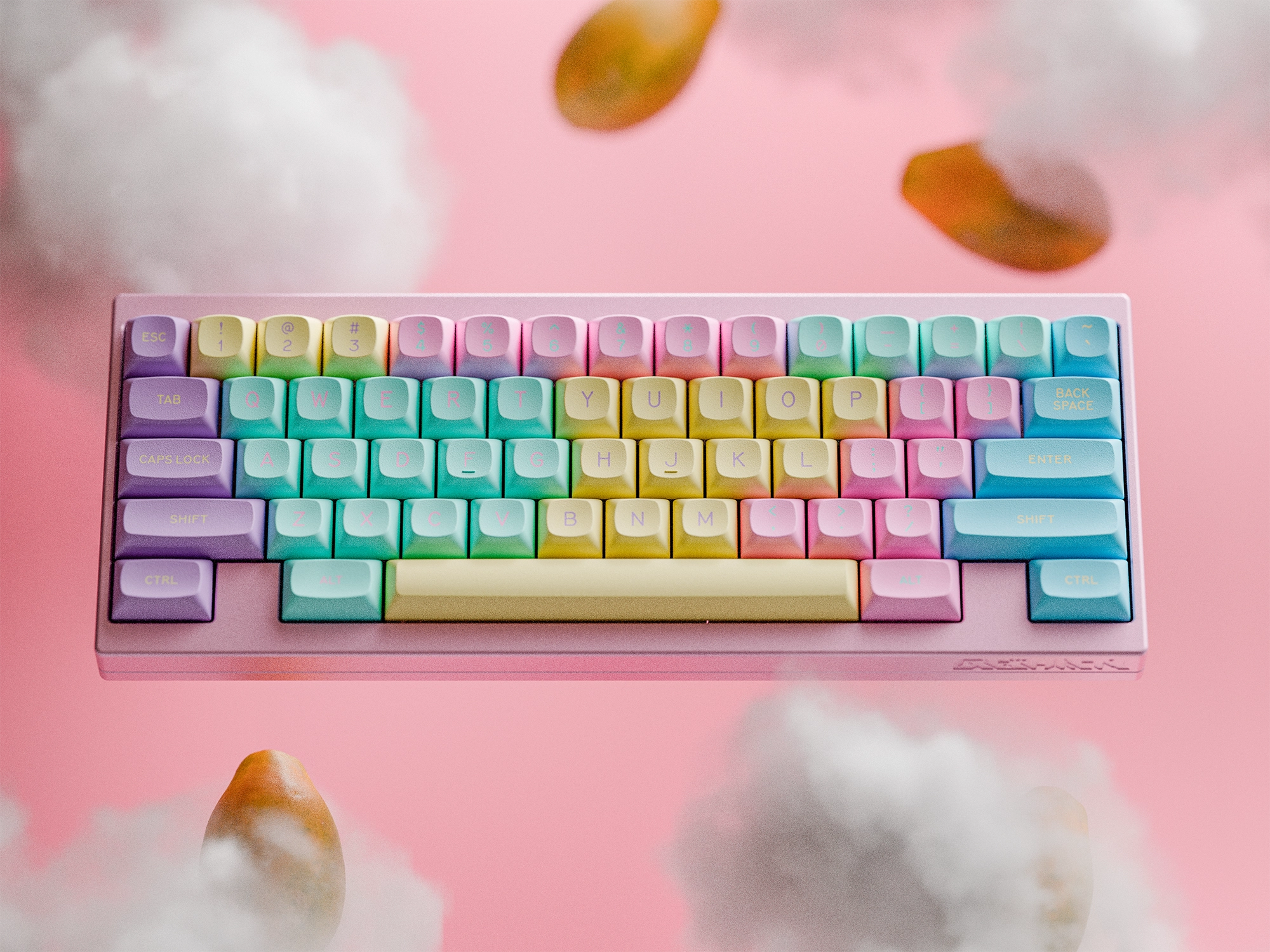 GMK MTNU Divinapapaya Keycaps